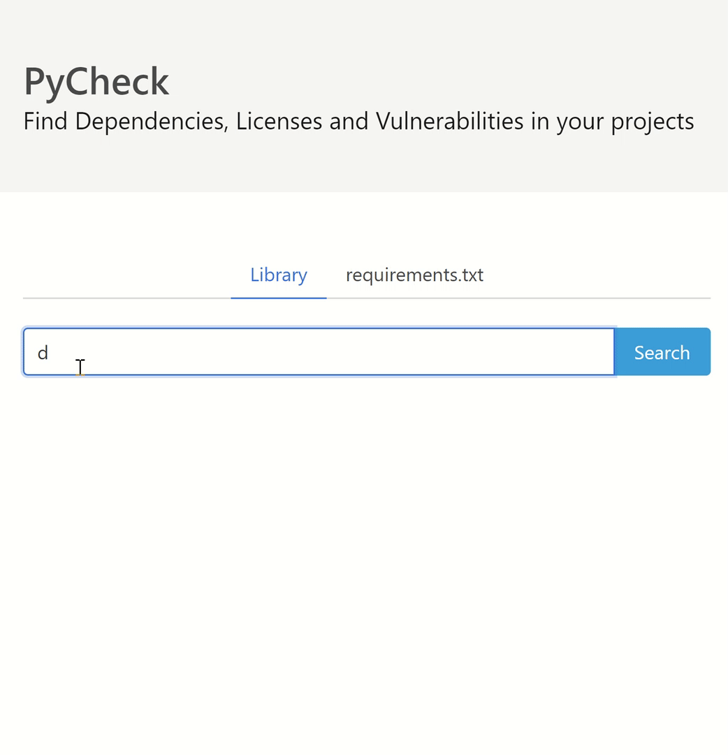 Creating A Python Library Dependency License And Vulnerability Checker
